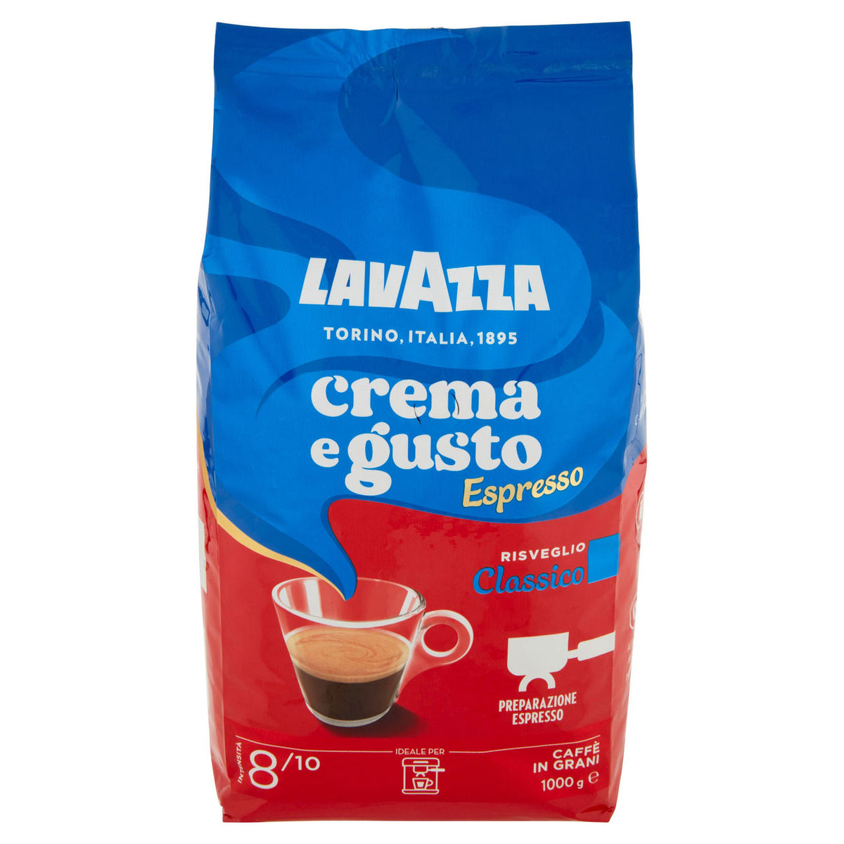 Lavazza Crema E Gusto Espresso Kaffe 20x250g – Raki Gourmet As